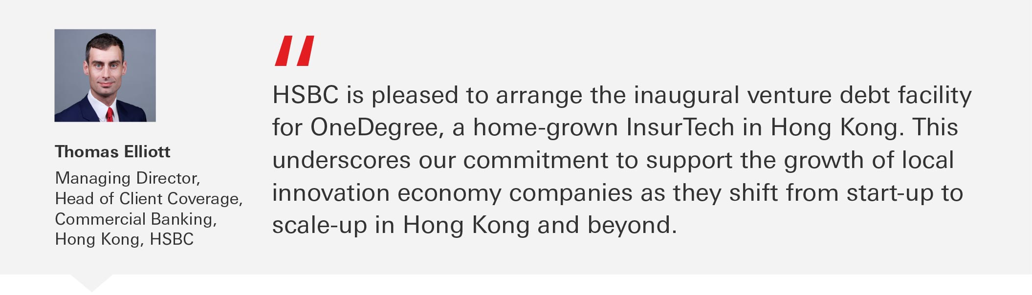 OneDegree: Revolutionising insurance with technology - HSBC Commercial ...