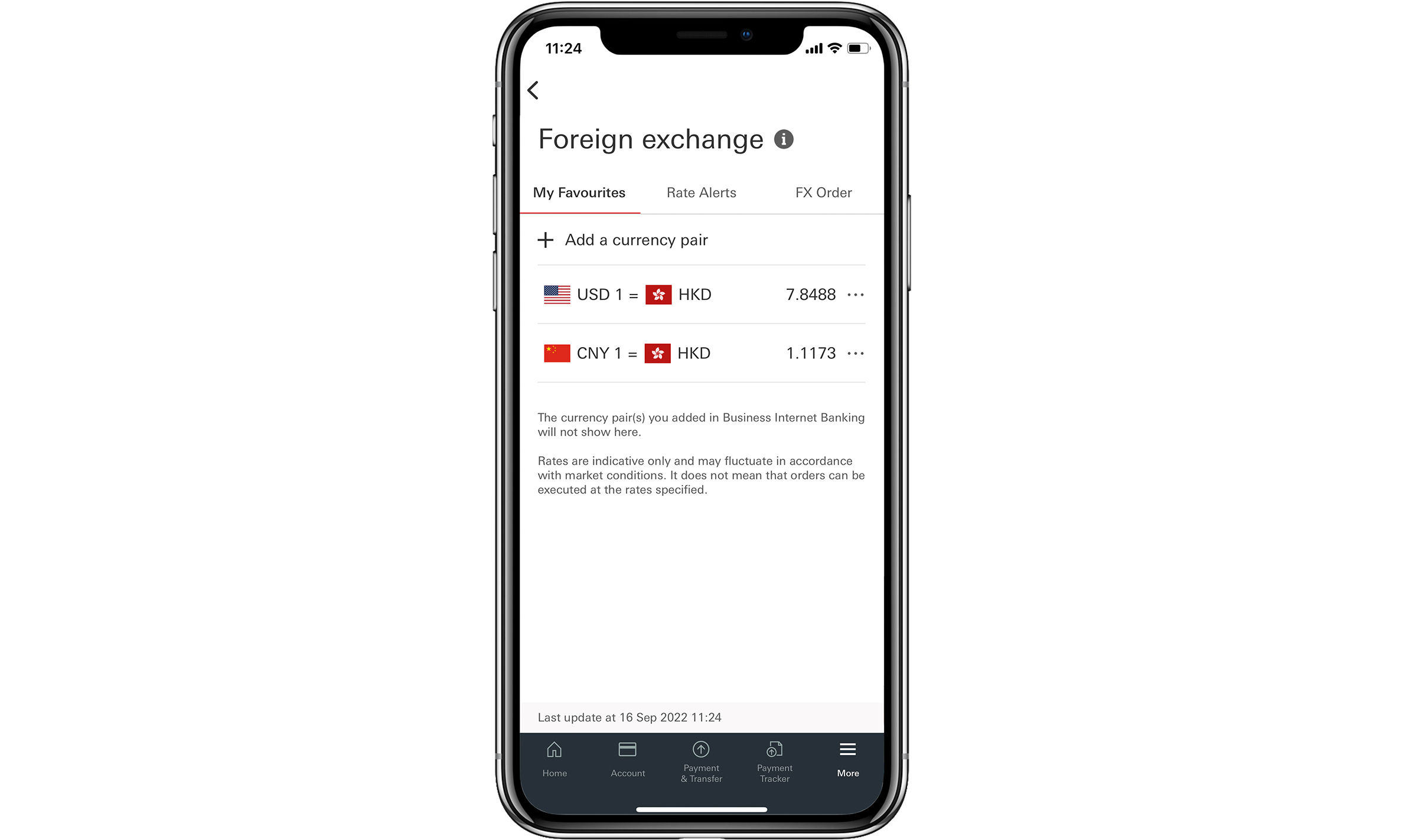 Real-time FX | HSBC Commercial Banking